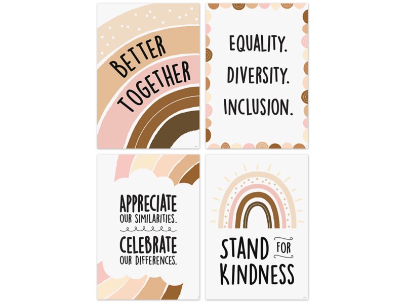 Stand Together Motivational Poster Pack at Lakeshore Learning