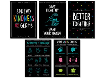 Staying Safe & Healthy Poster Pack at Lakeshore Learning