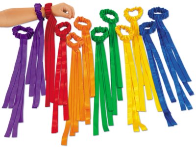 Shake & Move Ribbon Bells - Set of 6 at Lakeshore Learning