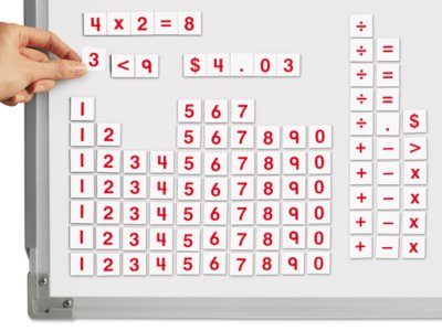 Magnetic Numerals & Operation Signs at Lakeshore Learning
