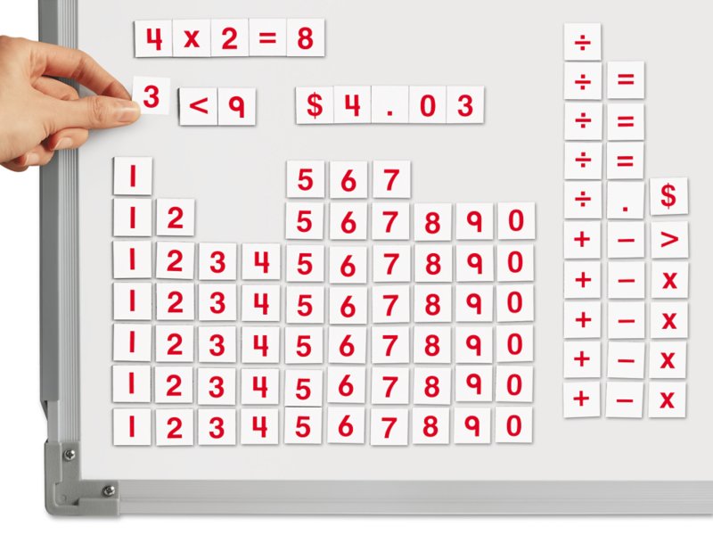 Magnetic Numerals & Operation Signs at Lakeshore Learning