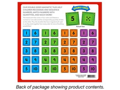 Double-Sided Magnetic Number Tiles at Lakeshore Learning
