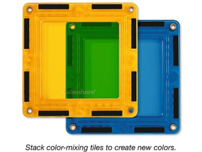 Magnetic Science Tiles at Lakeshore Learning