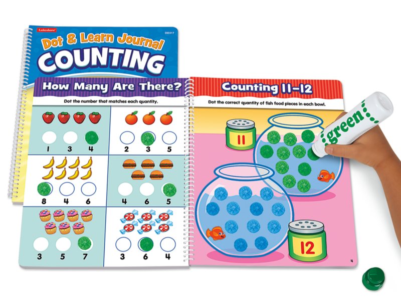 Dot & Learn! Counting Journal at Lakeshore Learning