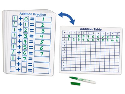 Addition Write & Wipe Boards at Lakeshore Learning