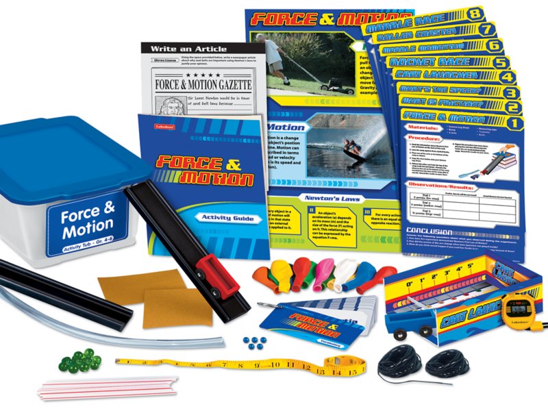 Force & Motion Activity Tub - Gr. 4-6 at Lakeshore Learning