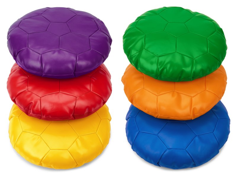 Soft Seats - Set of 6 Colors at Lakeshore Learning