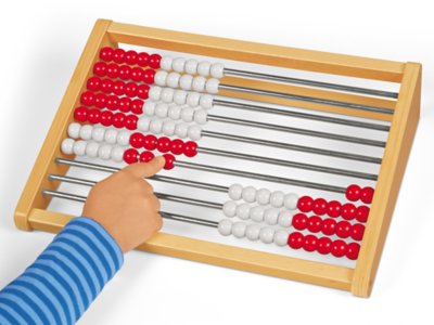 Counting Cords to 100 at Lakeshore Learning