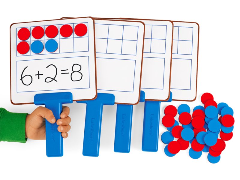 Ten-Frames Magnetic Answer Boards at Lakeshore Learning