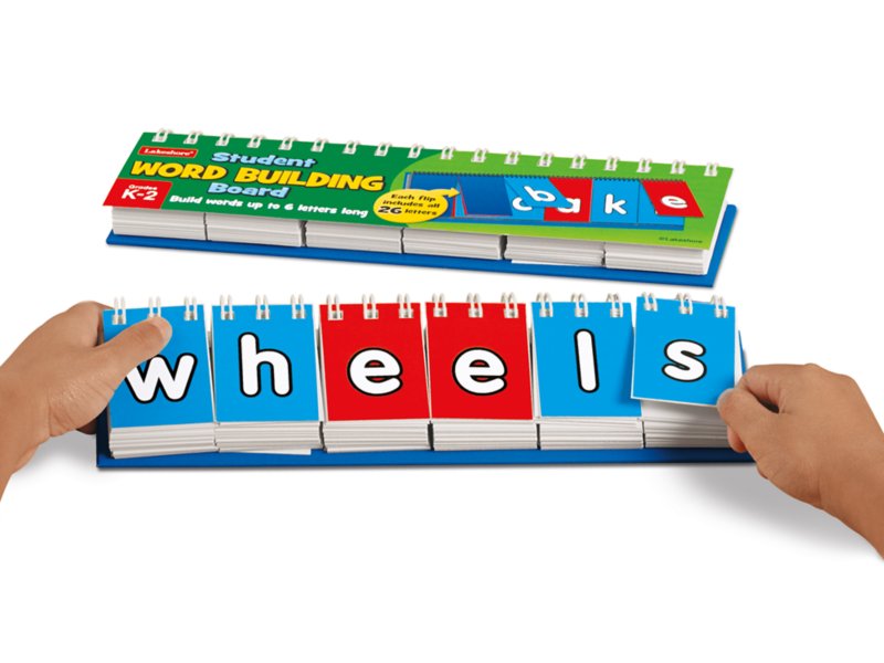 Student Word Building Board at Lakeshore Learning
