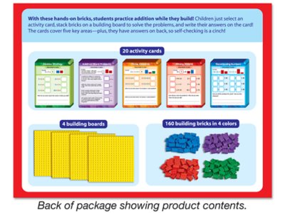 Building Bricks Addition Problem Solving Kit at Lakeshore Learning