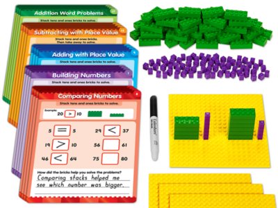 Building Bricks Place Value Problem Solving Kit at Lakeshore Learning