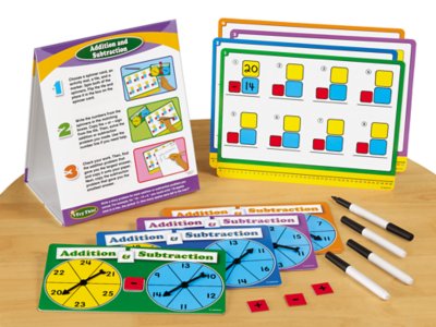 Addition & Subtraction Instant Learning Center at Lakeshore Learning