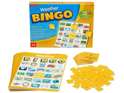 Weather Bingo at Lakeshore Learning