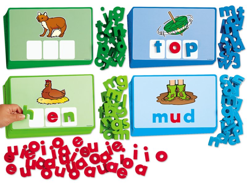 CVC Word Work Center at Lakeshore Learning