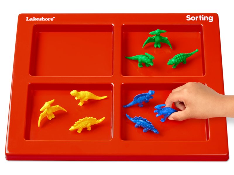 Hands-On Sorting Tray at Lakeshore Learning