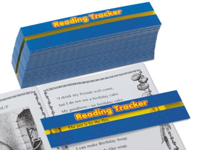 Intermediate Reading Trackers - Set of 30 at Lakeshore Learning