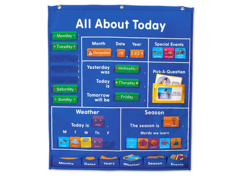 All About Today Activity Center at Lakeshore Learning