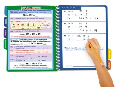 Math Strategies Practice Journals - Gr. 3 - Set of 10 at Lakeshore Learning