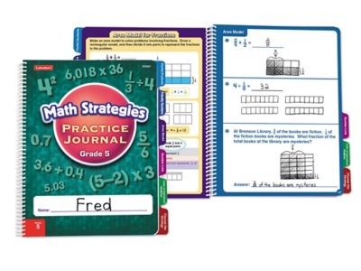 Math Strategies Practice Journal - Gr. 5 at Lakeshore Learning