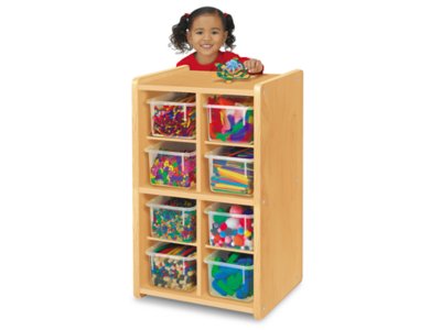Heavy-Duty 8-Cubby Unit at Lakeshore Learning