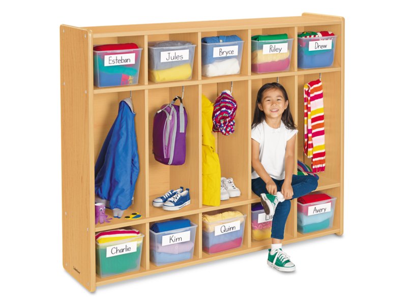Heavy-Duty Coat Lockers for 10 at Lakeshore Learning