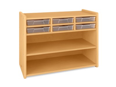 Heavy-Duty Shelves & Trays Storage Unit | Lakeshore® Furniture
