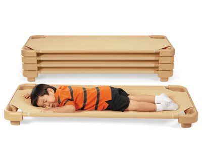 Heavy-Duty Easy-Stack Cot - Set of 5 at Lakeshore Learning