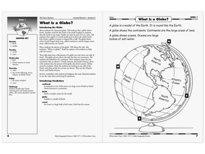 Daily Geography Practice Workbook - Gr. 2 at Lakeshore Learning