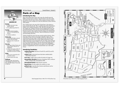 Daily Geography Practice Workbook - Gr. 5 at Lakeshore Learning