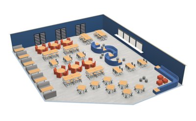 Dining Commons Layout | Lakeshore® Furniture