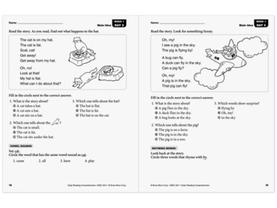 Daily Reading Comprehension Activities Workbook - Gr. 1 at Lakeshore ...