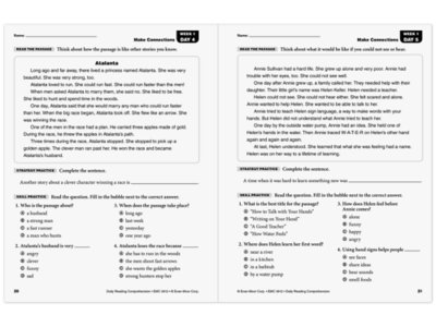 Daily Reading Comprehension Activities Workbook - Gr. 2 at Lakeshore ...