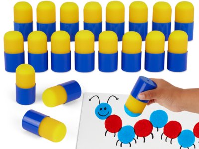 Jumbo Paint Dabbers - Set of 20 at Lakeshore Learning