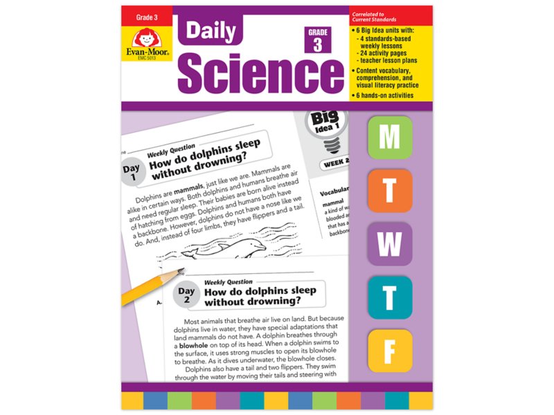 Daily Science Reproducible Activities Workbook - Gr. 3 at Lakeshore ...