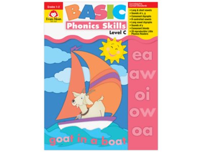 Basic Phonics Skills Workbook - Gr. 1-2 at Lakeshore Learning