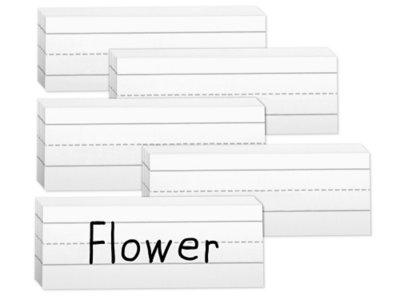 White Word Strips at Lakeshore Learning