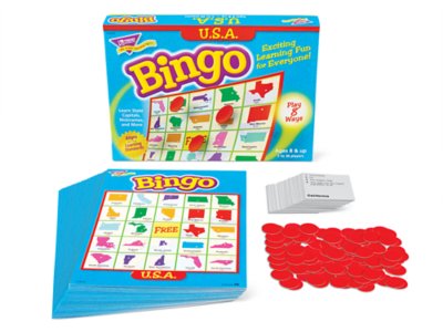 U.S.A. Bingo at Lakeshore Learning