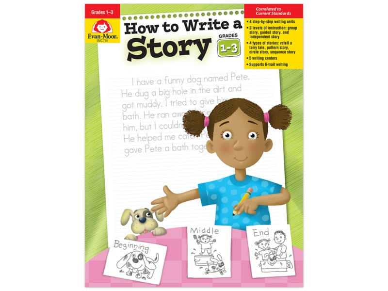 How to Write a Story Workbook - Gr. 1-3 at Lakeshore Learning