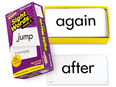 Sight-Words Flash Cards - Level 2 at Lakeshore Learning