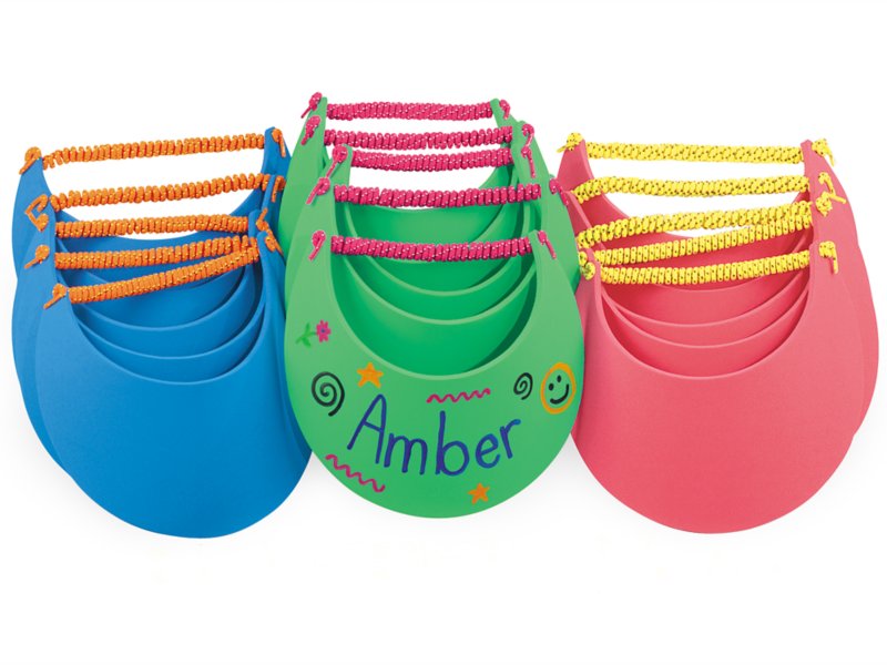 Design-Your-Own Visors - Set of 15 at Lakeshore Learning