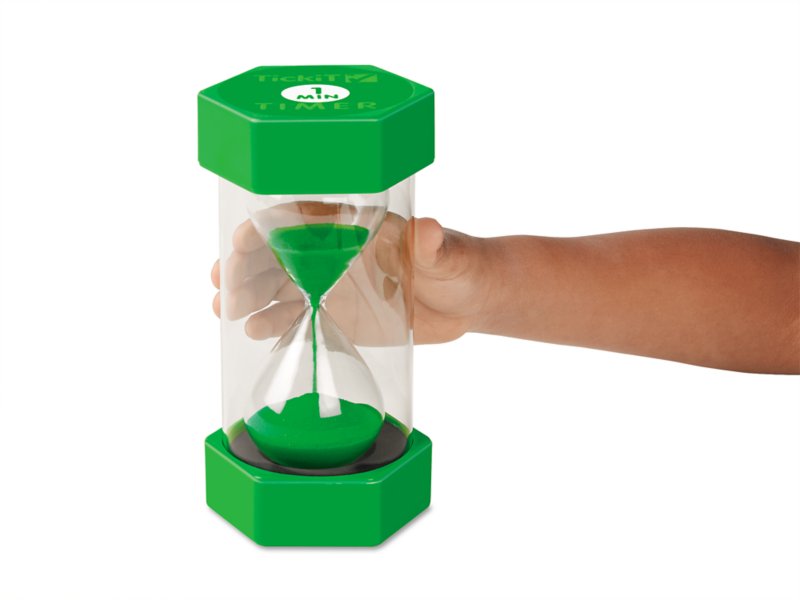 Giant Sand Timer - 1 Minute at Lakeshore Learning