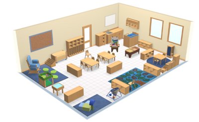 Montessori Classroom Floor Plan