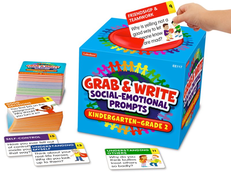 Grab & Write Social-Emotional Prompts - K-Gr. 2 at Lakeshore Learning