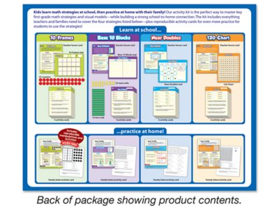 Math Strategies School-To-Home Activity Kit - Gr. 1 at Lakeshore Learning