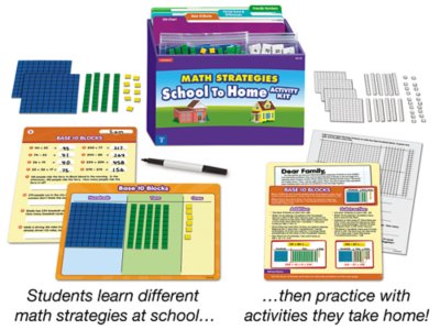 Math Strategies School-To-Home Activity Kit - Gr. 2 at Lakeshore Learning