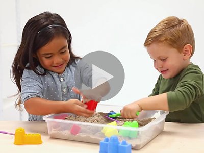 Mold & Play Sensory Sand Set at Lakeshore Learning