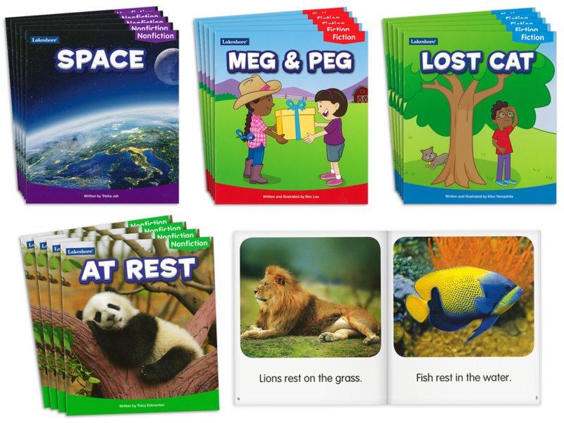 Guided Reading Book Set - Level B at Lakeshore Learning
