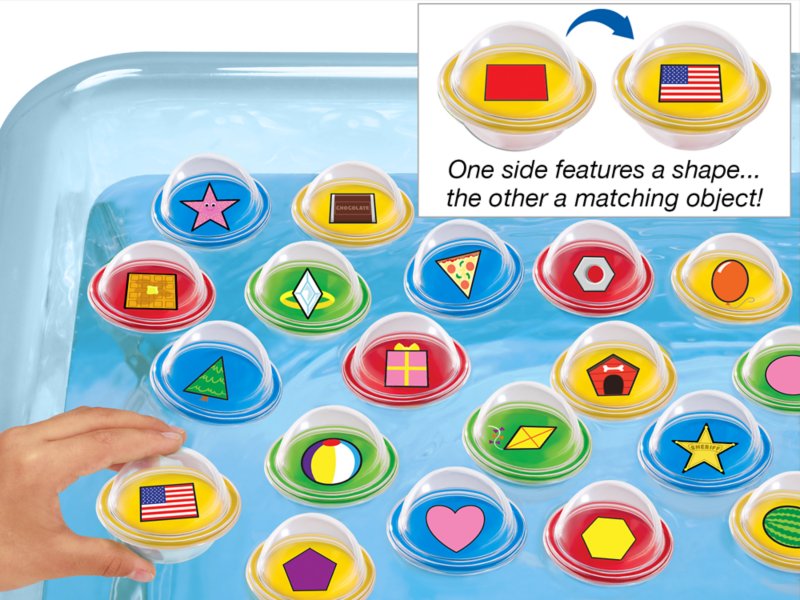 Float & Find Shape Bubbles at Lakeshore Learning