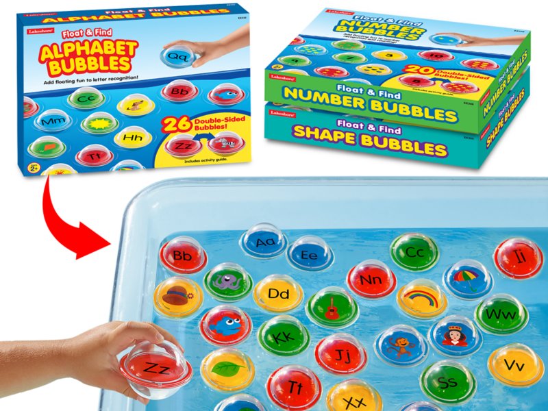Float & Find Bubbles - Complete Set at Lakeshore Learning